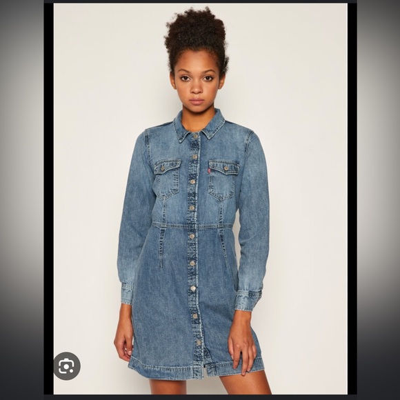 Levi's | Dresses | Levi Ellie Denim Dress | Poshmark